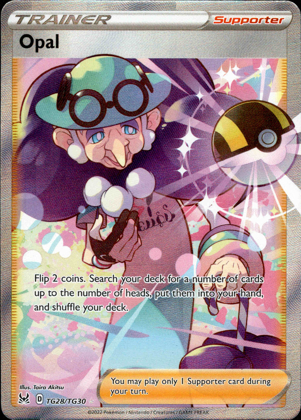 Opal Full Art - TG28/TG30 - Lost Origin – Card Cavern Trading Cards, LLC