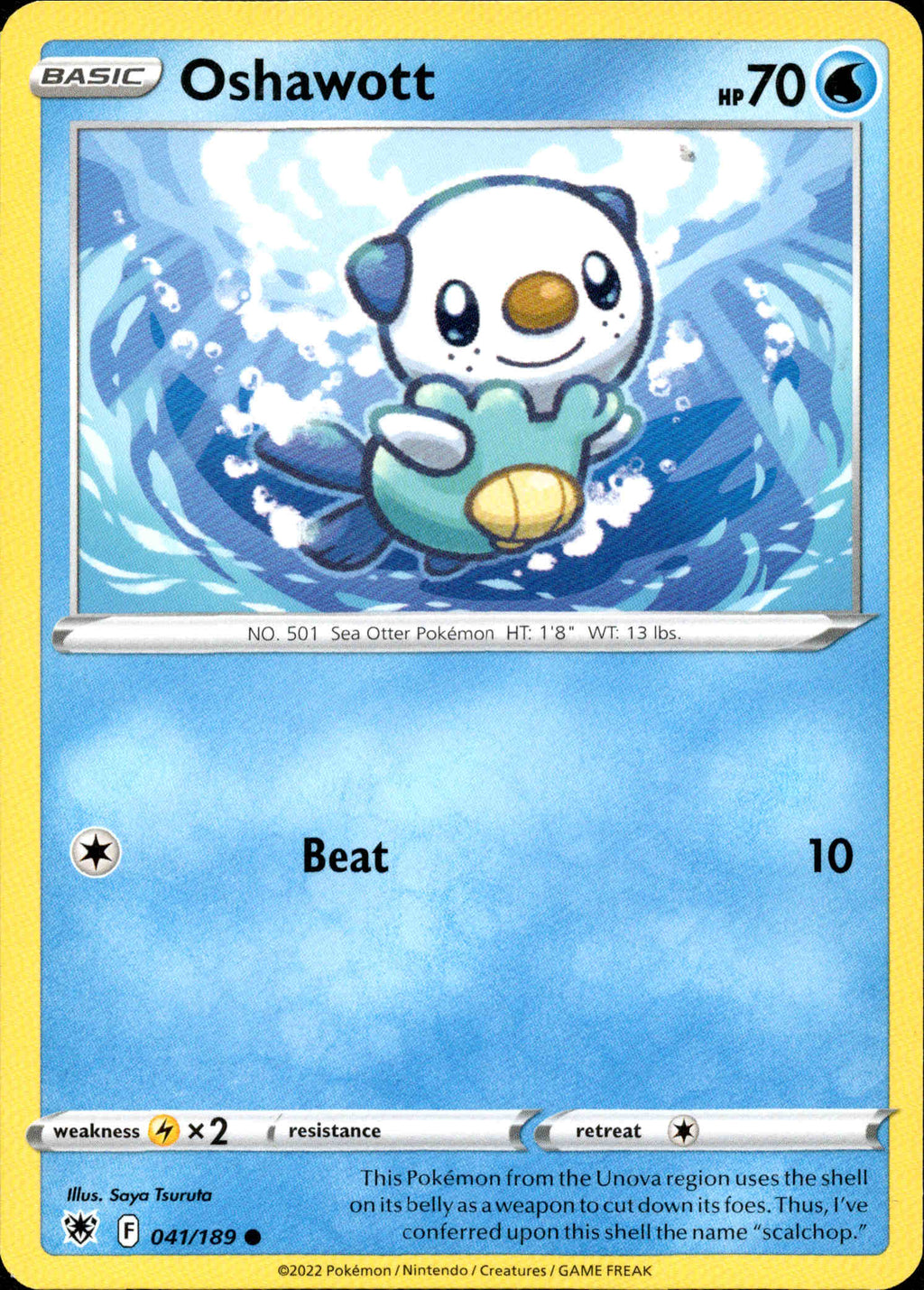 Oshawott - 041/189 - Astral Radiance – Card Cavern Trading Cards, LLC