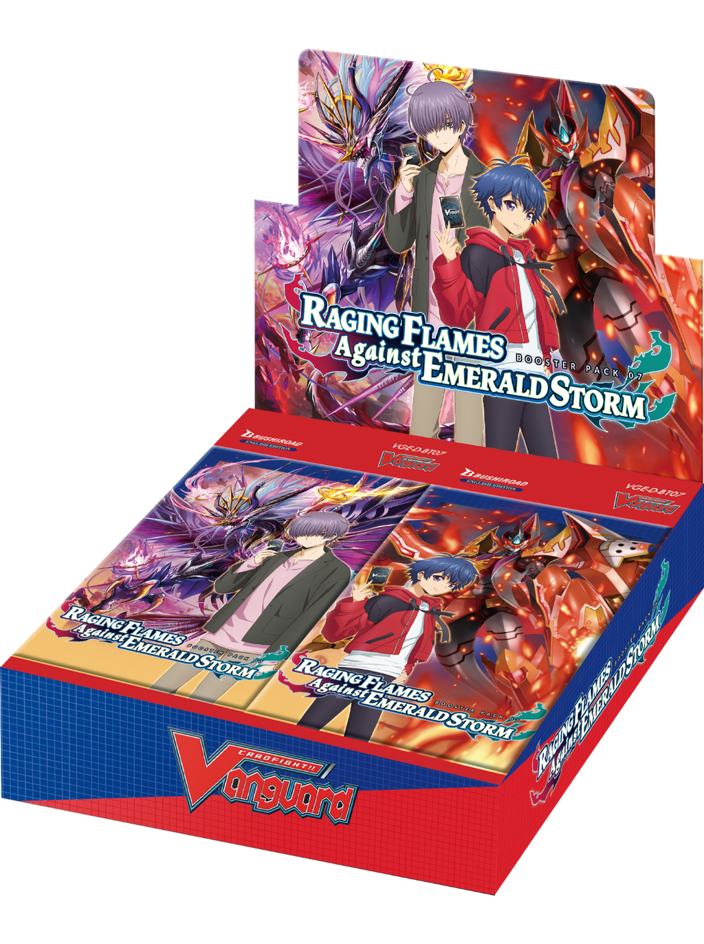 Raging Flames Against Emerald Storm Booster Box – Card Cavern Trading ...