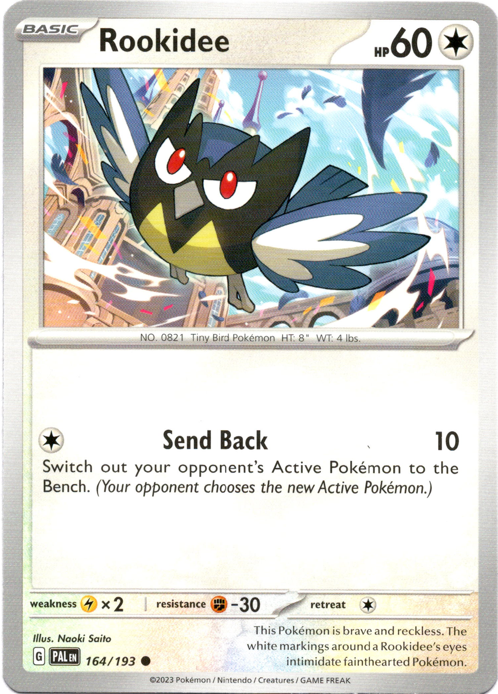 Rookidee - 164/193 - Paldea Evolved – Card Cavern Trading Cards, LLC