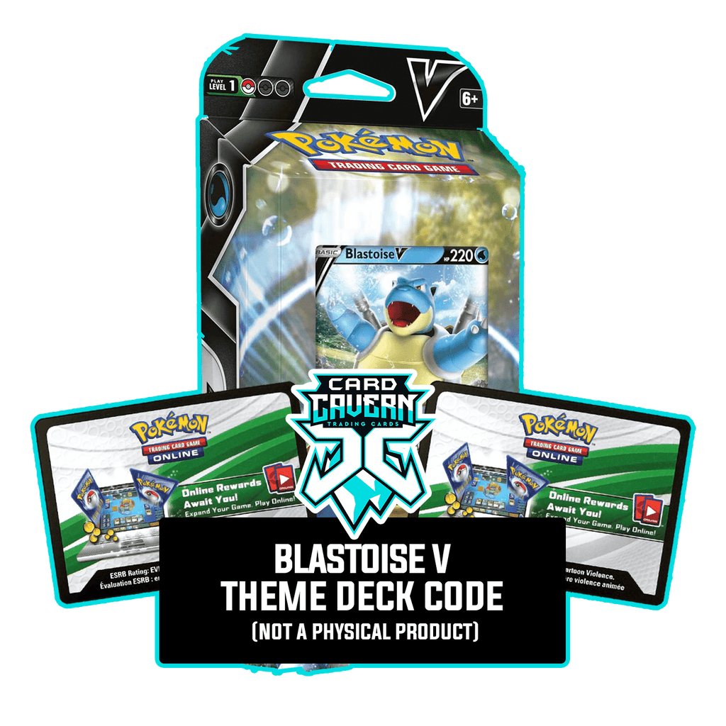 Blastoise V Battle Deck - PTCGL Code – Card Cavern Trading Cards, LLC