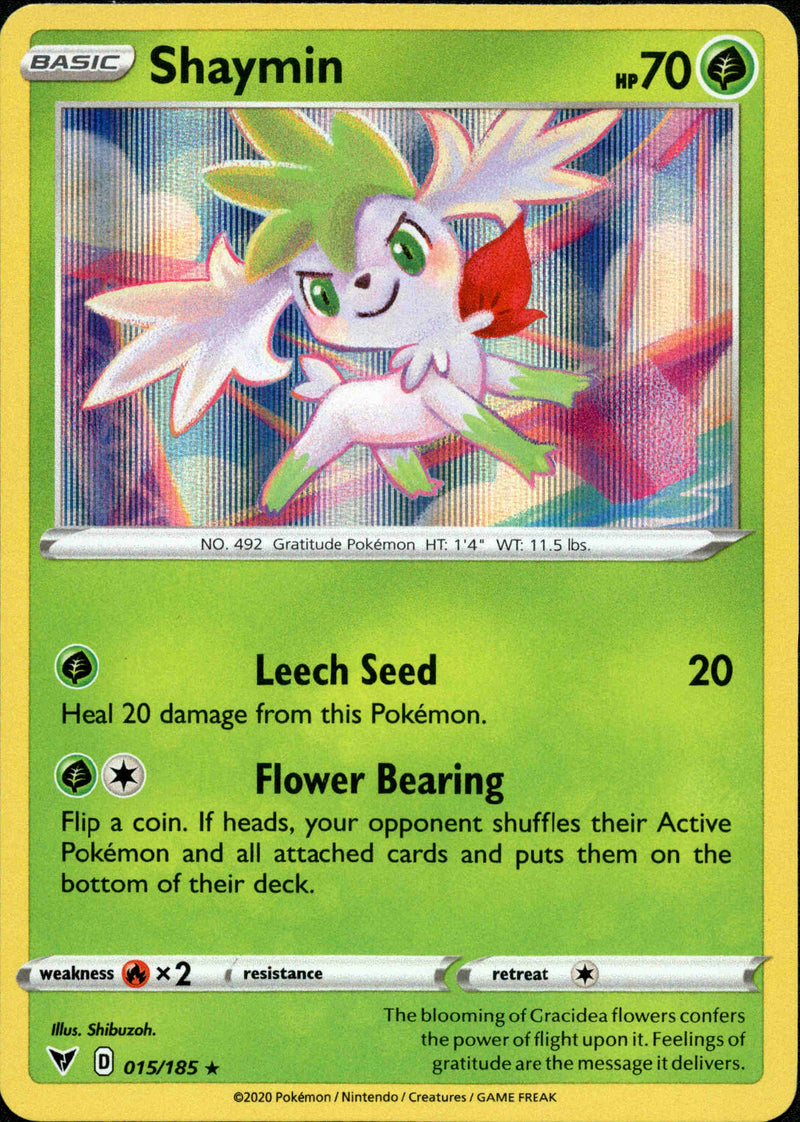 Shaymin Pokemon Card
