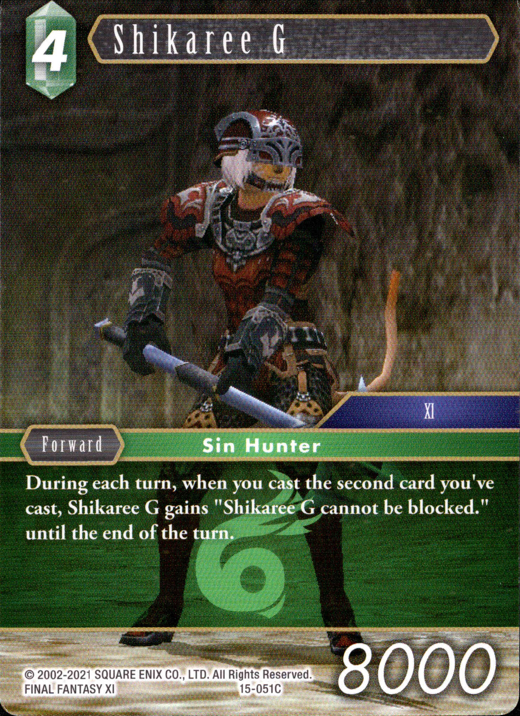 Shikaree G - 15-051C - Crystal Dominion – Card Cavern Trading Cards, LLC