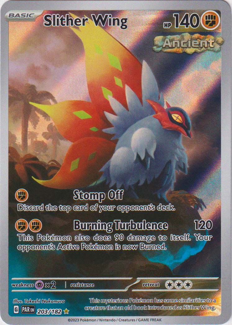Slither Wing - 203/182 - Paradox Rift - Holo – Card Cavern Trading ...