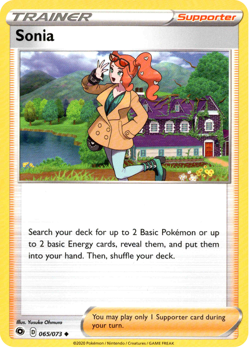 Sonia - 65/73 - Champion's Path – Card Cavern Trading Cards, LLC