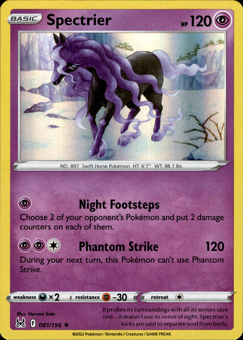Spectrier - 081/196 - Lost Origin - Holo – Card Cavern Trading Cards, LLC
