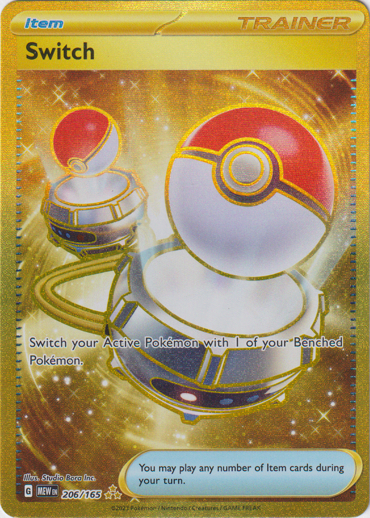 Switch - 206/165 - Scarlet & Violet 151 – Card Cavern Trading Cards, LLC