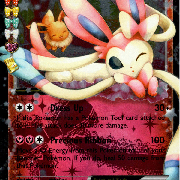 Pokemon Sylveon Ex Card