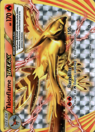 Talonflame BREAK - 21/114 - Steam Siege - Holo – Card Cavern Trading ...