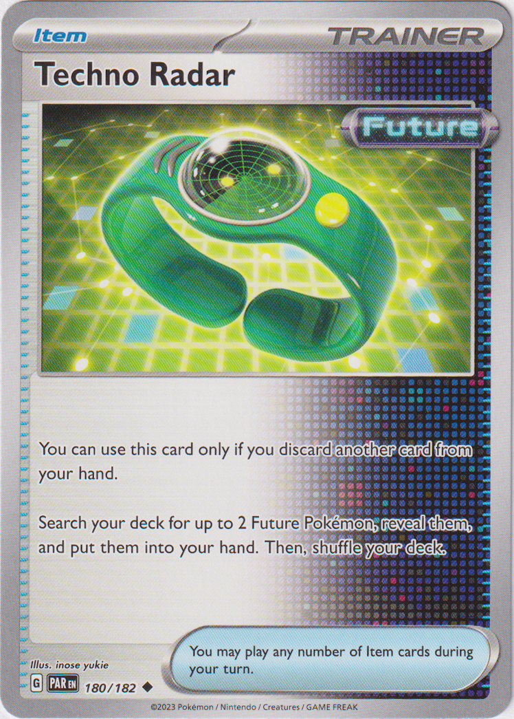 Techno Radar - 180/182 - Paradox Rift – Card Cavern Trading Cards, LLC