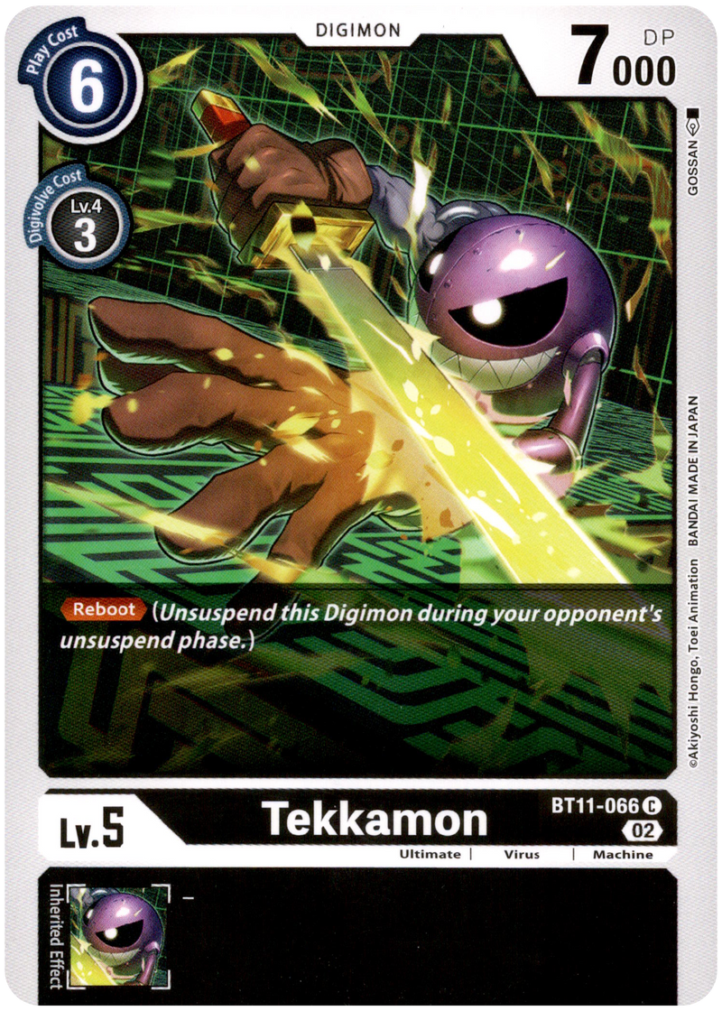 Tekkamon - BT11-066 C - Dimensional Phase – Card Cavern Trading Cards, LLC