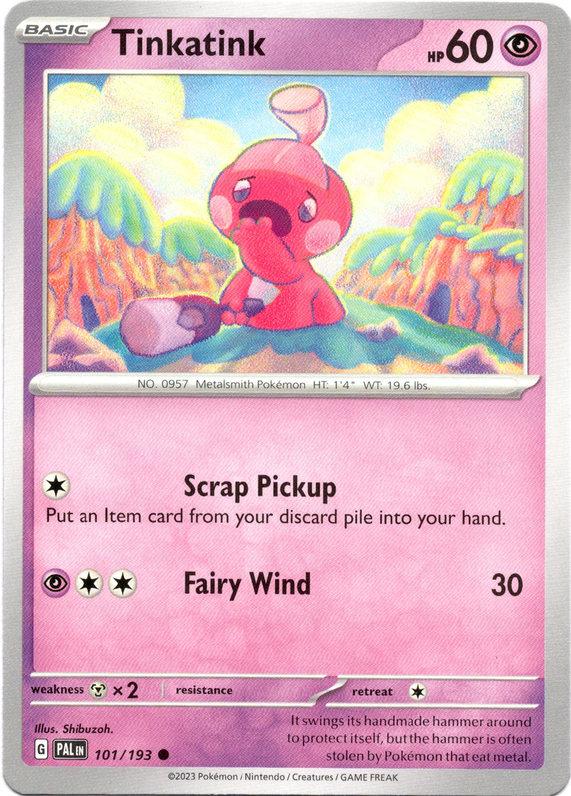 Tinkatink - 101/193 - Paldea Evolved – Card Cavern Trading Cards, LLC