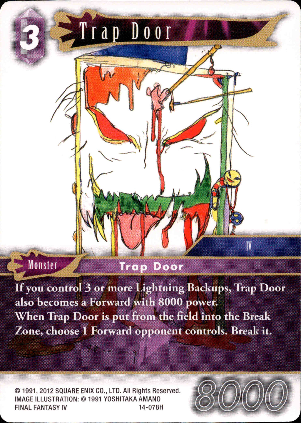 Trap Door - 14-078H - Opus XIV – Card Cavern Trading Cards, LLC