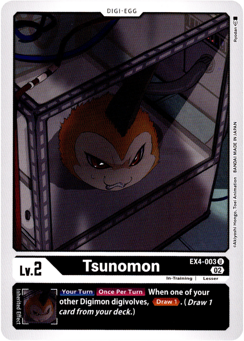 Tsunomon - EX4-003 U - Alternative Being – Card Cavern Trading Cards, LLC