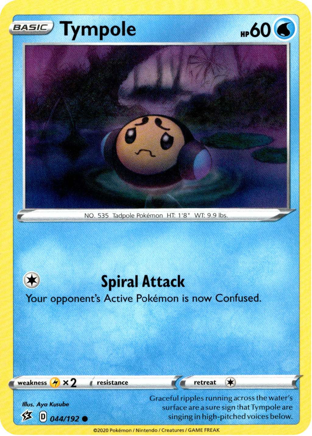 Tympole - 44/192 - Rebel Clash – Card Cavern Trading Cards, LLC