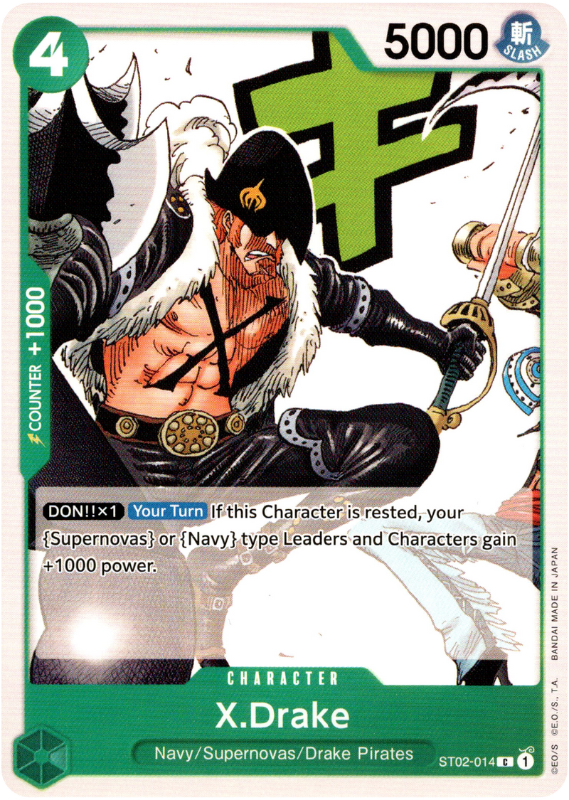 X.Drake - ST02-014 C - Starter Deck – Card Cavern Trading Cards, LLC