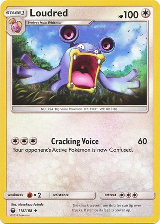 Loudred - 118/168 - Celestial Storm – Card Cavern Trading Cards, LLC