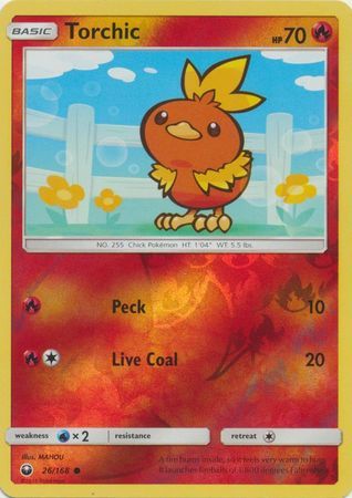 Torchic - 26/168 - Celestial Storm - Reverse Holo – Card Cavern Trading ...