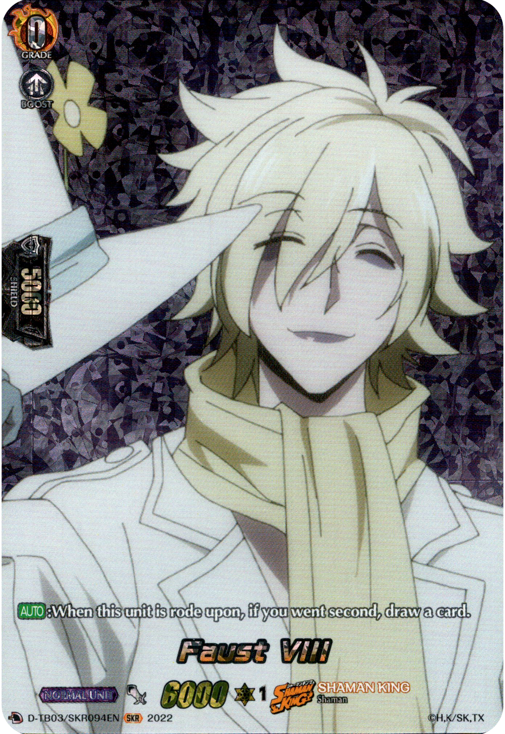 Faust VIII - D-TB03/SKR094EN - Shaman King – Card Cavern Trading Cards, LLC