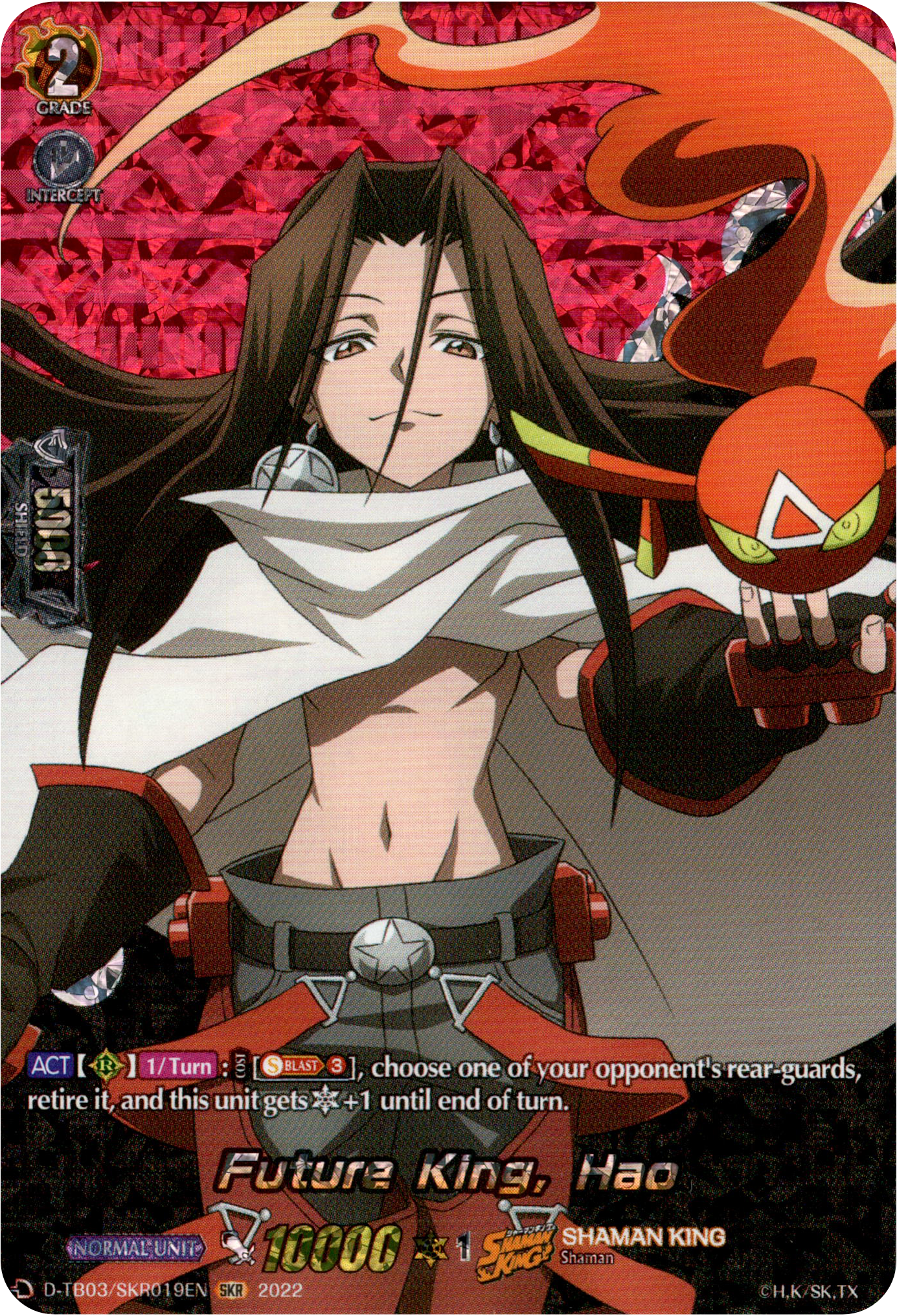 Future King, Hao - D-TB03/SKR019EN - Shaman King – Card Cavern Trading ...