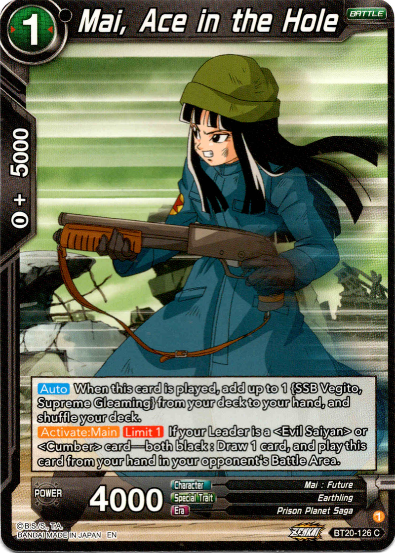 Mai, Ace in the Hole - BT20-126 C - Power Absorbed – Card Cavern ...