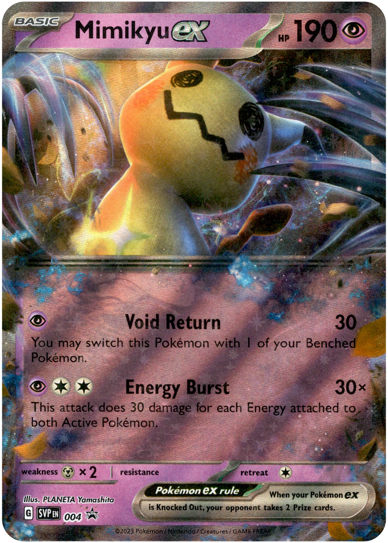Mimikyu ex - SVP004 - Promo – Card Cavern Trading Cards, LLC
